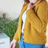 Phoenix Cardigan crochet pattern - Downloadable PDF – Iron Lamb